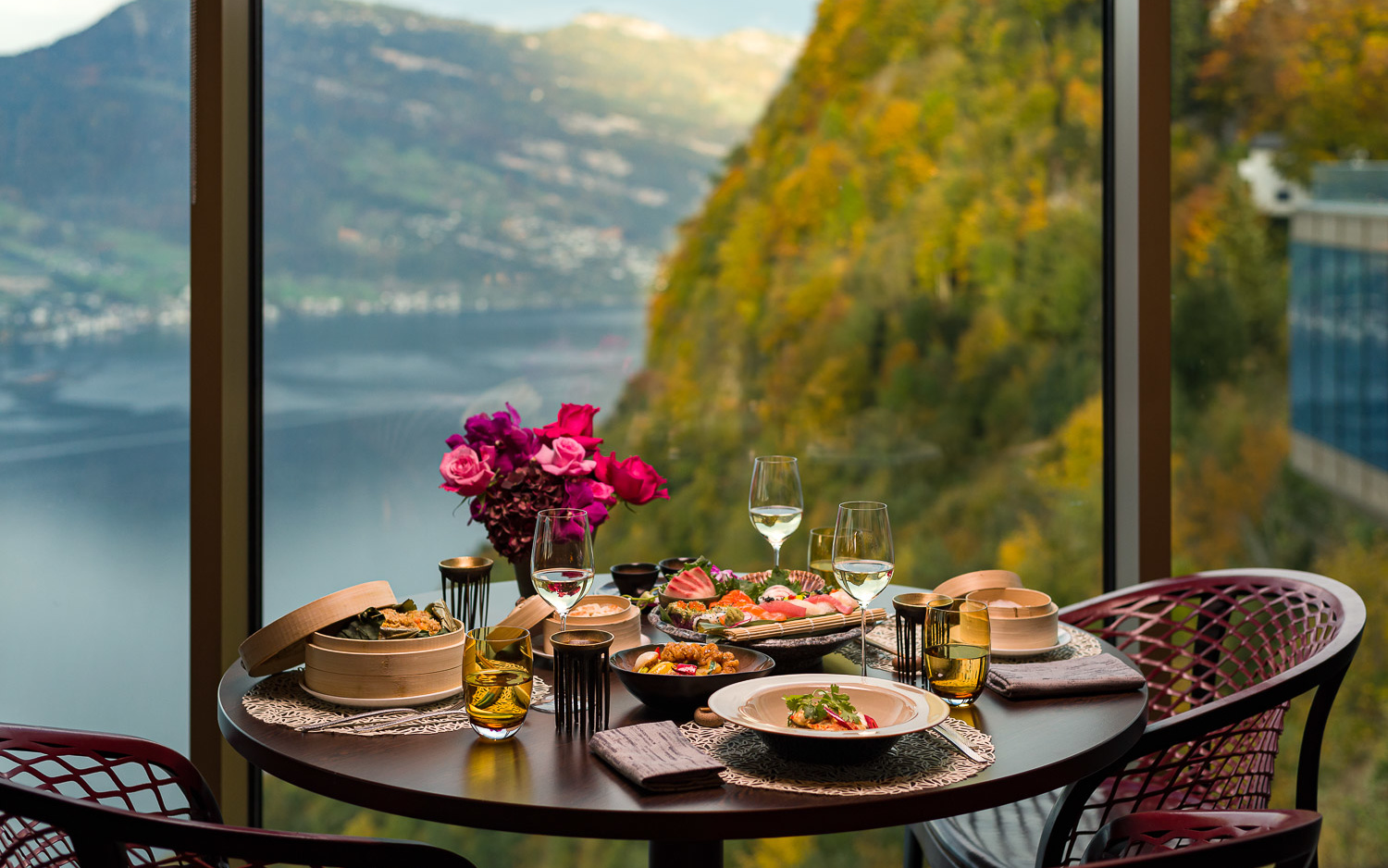 Spices panorama dining | Lake Lucerne | Bürgenstock Resort